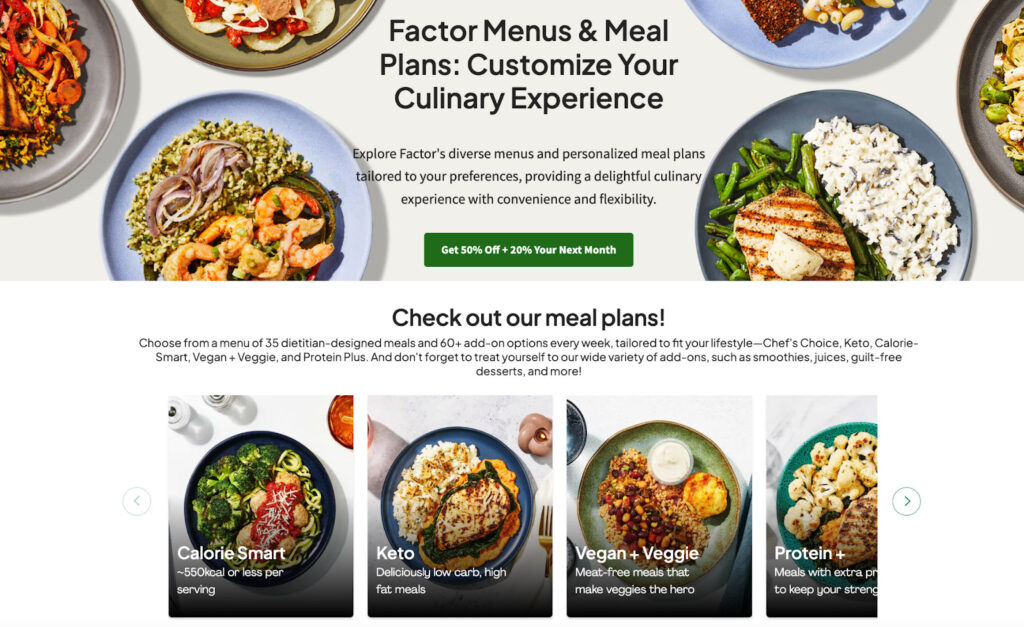 Factor Vs. Cookunity - Prepared Meal Service Comparison, Updated To ...