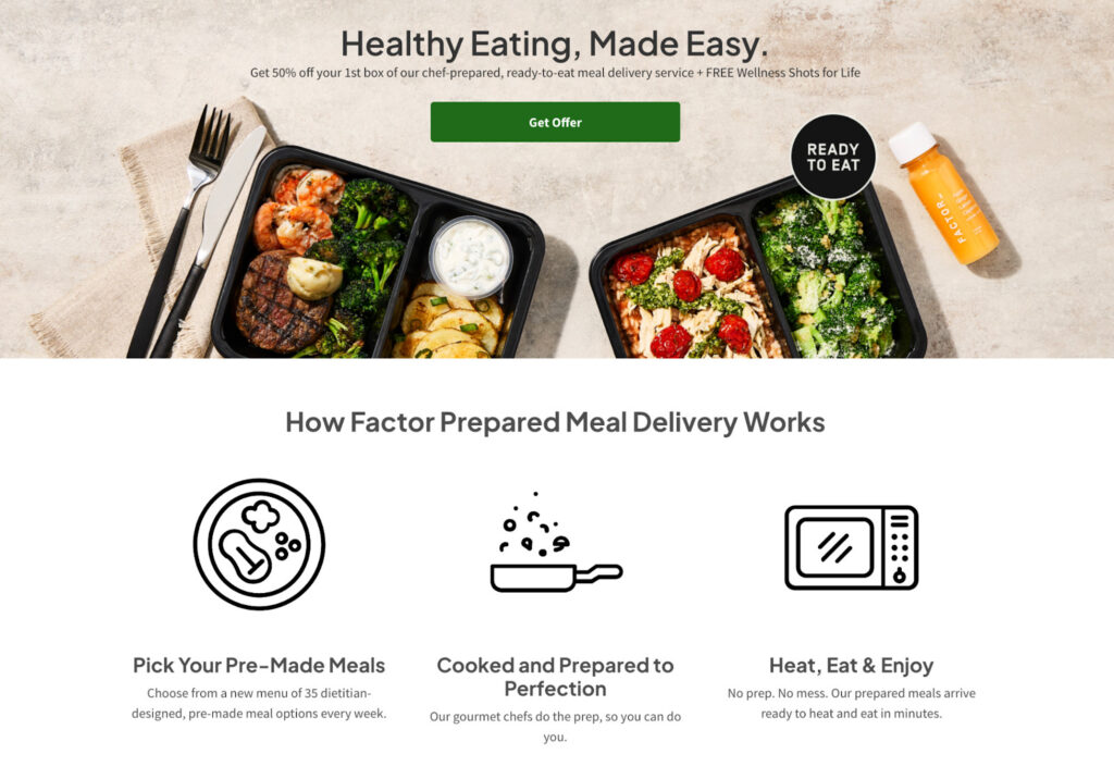 Factor Vs. Home Chef - Comparison Updated To 2024 | The Meal Kit Review